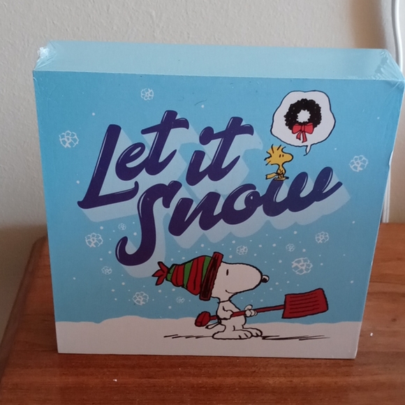 Peanuts | Holiday | Snoopy Wood Wall Hanging | Poshmark